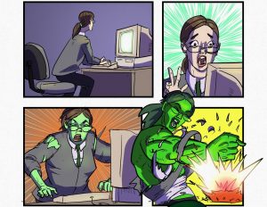 She Hulk: 90’s Computer Commission – Plastikevol